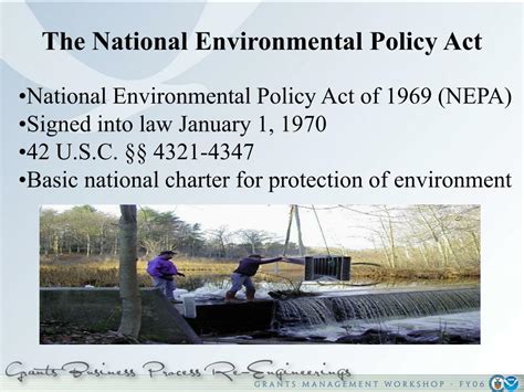 Ppt The National Environmental Policy Act Nepa Powerpoint