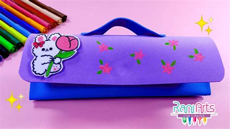 HAZ UNA CARTUCHERA LAPICERA linda y fácil DIY Paso a paso YouTube