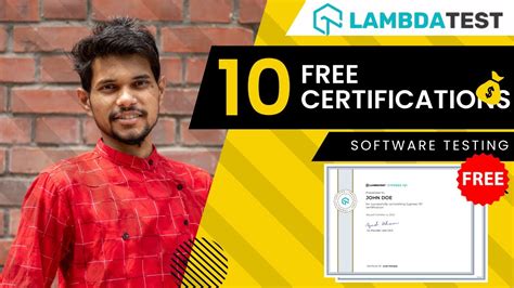 Lambdatest Free Certifications For Software Testing Lambdatest