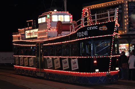Blackpool Illuminated Lawrence Living Transport Photographers