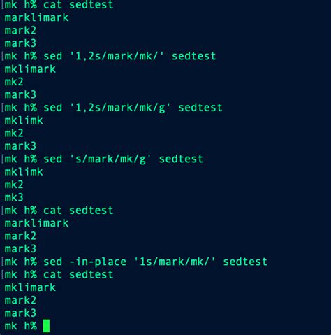 how to use sed to find and replace a string in a file s in linux markbuild s personal space