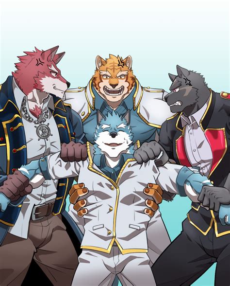 The Big Imageboard Tbib 2021 Anthro Argo Knights College Black Body Black Fur Blue Body
