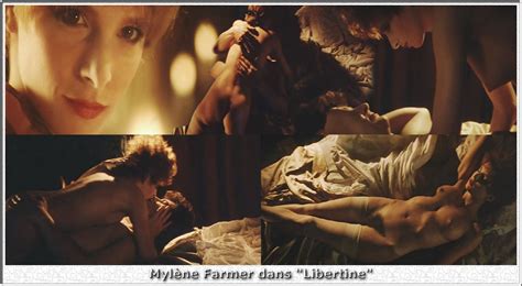 Nackte Mylène Farmer in Mylène Farmer Libertine