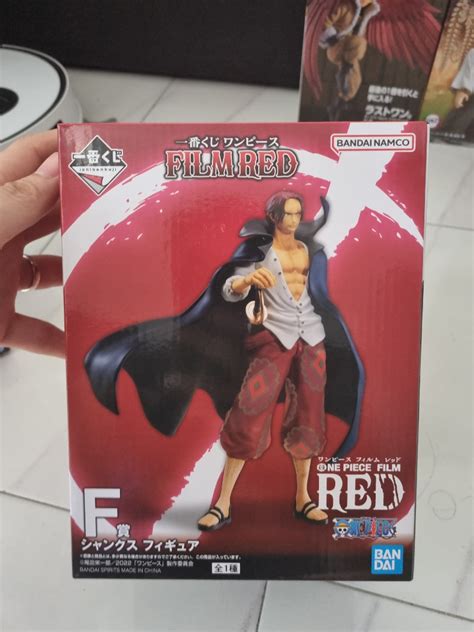 Ichiban Kuji One Piece Film Red Shanks Hobbies Toys Memorabilia