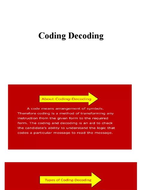 coding decoding 2 pdf