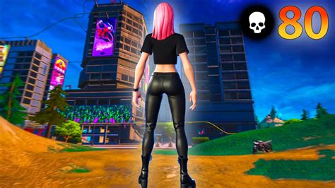 80 Elimination Solo Vs Squads Win Fortnite Gameplay 60 FPS Zero Build
