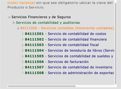 Catálogo SAT Cómo se clasifican los productos y servicios en el SAT