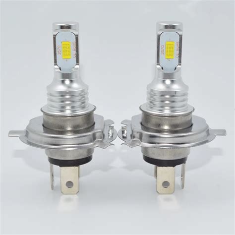 H4 Led Car Headlight 72W Super Bright CANBUS White 6000K 3000lm LED Car