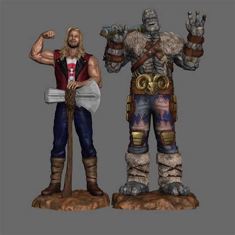Thor Korg Love And Thunder STL 3D Print Files