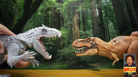 Jurassic World T Rex Vs Indominus Rex