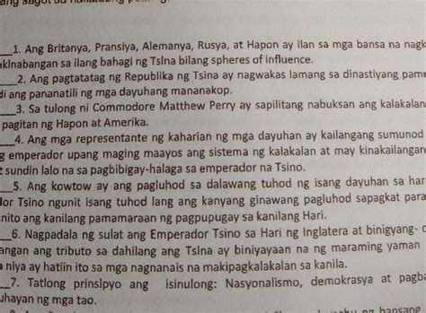 Panuto Isulat Ang Tama Kung Wasto Ang Pahayag At Mali Kung Hindi Tama