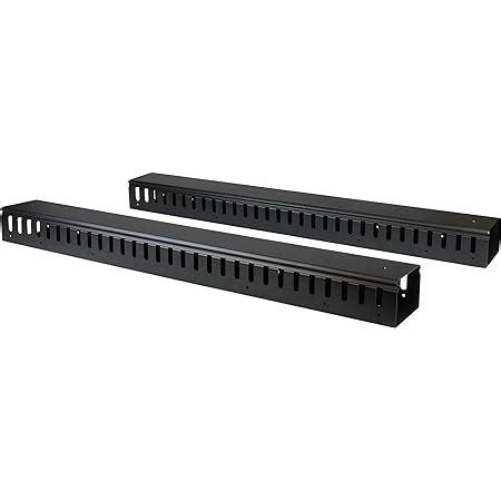 StarTech Canaleta para Cables Vertical con Lengüetas Panel de