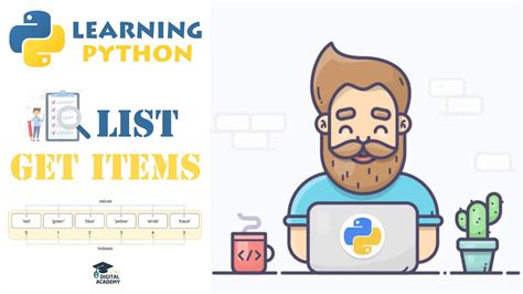 access items from a list in python indexing slicing