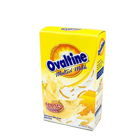 Ovaltine Nutritious Malt Drink Milk 200g Box