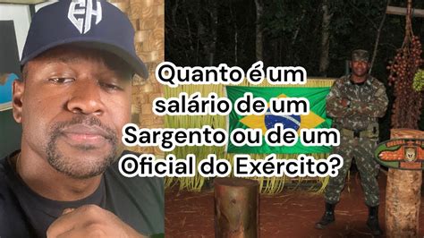 Quanto Ganha Um Sargento Ou Oficial Do Ex Rcito Ex Rcitobrasileiro