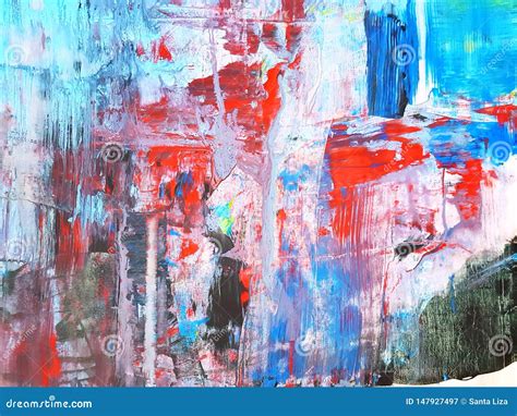Fondo De La Pintura Del Arte Abstracto Arte Moderno Arte Contempor Neo