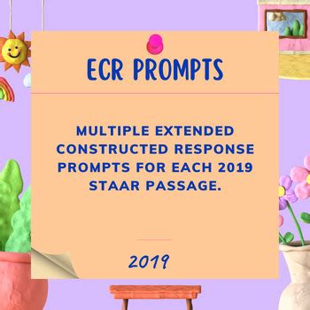 Extended Constructed Response Prompts Ecr For Th Staar Released