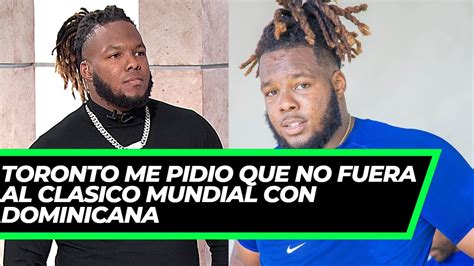 Vlad Mir Guerrero Jr Fuerte Desclaraciones Sobre El Cl Sico Mundial L