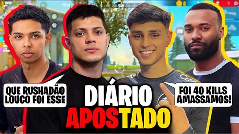 DIÁRIO APOSTADO RUSHADÃO ABSURDO E 70 KILLS NOBRU CEROL GURAS E