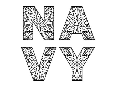 Navy Coloring Pages
