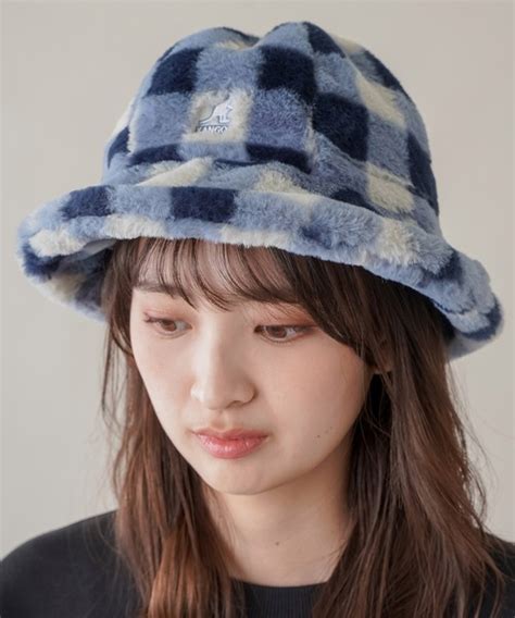 KANGOLカンゴールのKANGOL カンゴールフェイクファーバケットハットハット WEAR