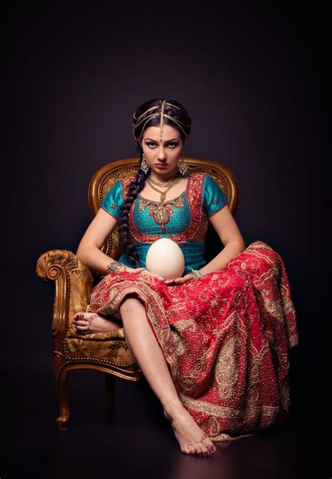 Indiase Prinses Met Een Grote Ei Indiase Mode Indiase Vrouwen Indiase Schoonheid