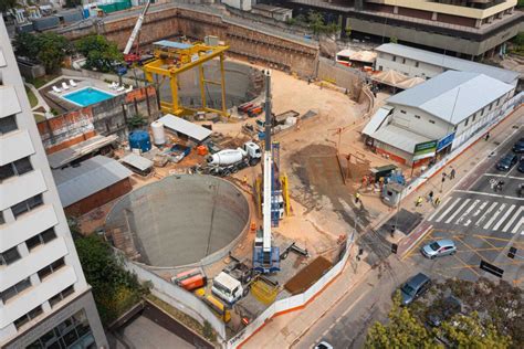 A três anos de inauguração obras da Linha 6 Laranja mostram grande