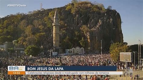 Romaria de Bom Jesus da Lapa reúne milhares de fiéis no oeste da Bahia
