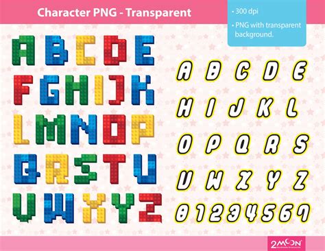 Printable Lego Font