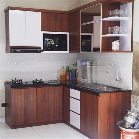 Model Dapur Sederhana Minimalis Dengan Kitchen Set Terbaru