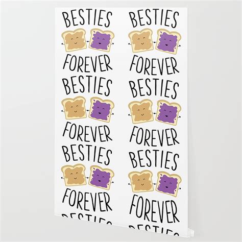 Cute Funny Peanut Butter Jelly Besties Forever Best Friends De