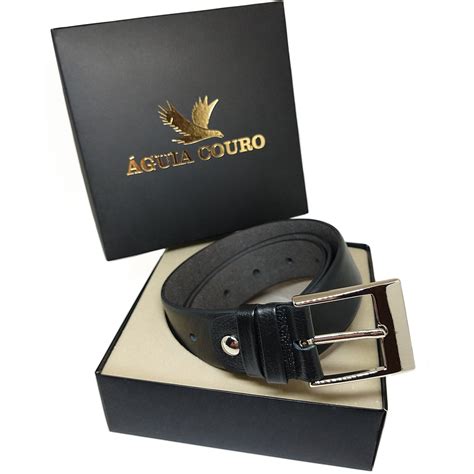 Cinto Masculino Social Couro Legítimo Premium Extra Macio Faz a Boa