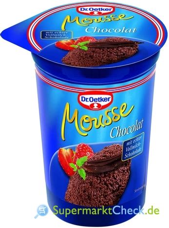 Dr Oetker Momente Mousse Au Chocolat Preis Angebote Kalorien
