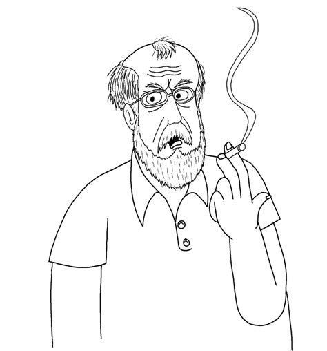 Randy Dave Incest Sketch Coloring Page