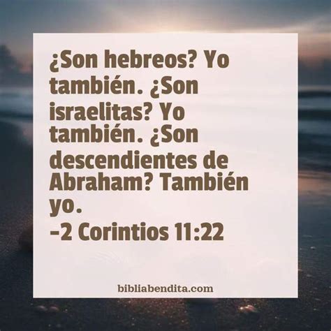 Explicación 2 Corintios 11 22 Son hebreos Yo también Son