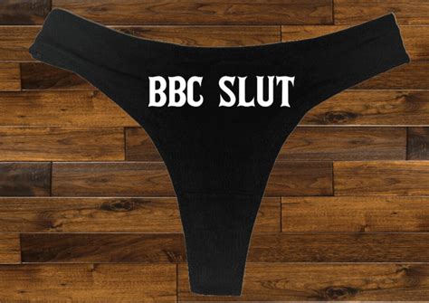 Bbc Slut Thong Honeymoon T Gag T Naughty Underwear X Rated Underwear Panties Thong