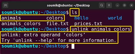 The Unlink Command In Linux With Practical Examples Linuxsimply