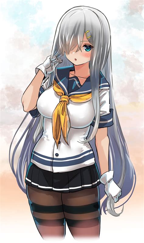 Hamakaze Kantai Collection Drawn By Hey Taisyou Danbooru