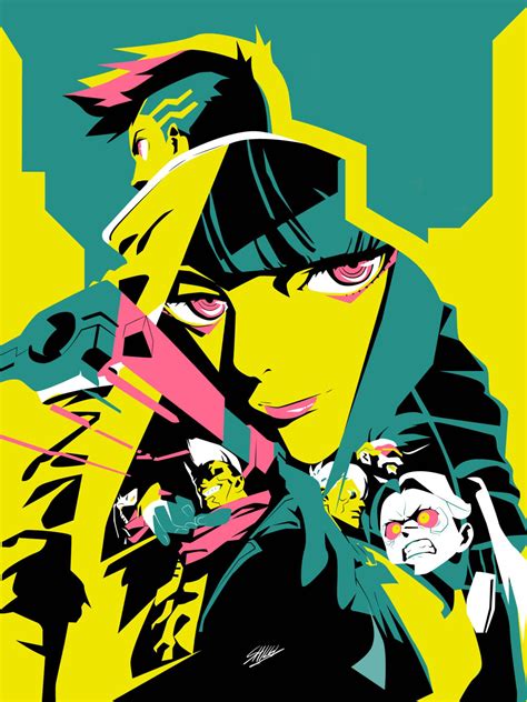 X Resolution Poster Of Cyberpunk Edgerunners Netflix Show