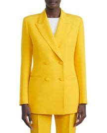 WornOnTV Anas Yellow Double Breasted Blazer On The View Ana Navarro