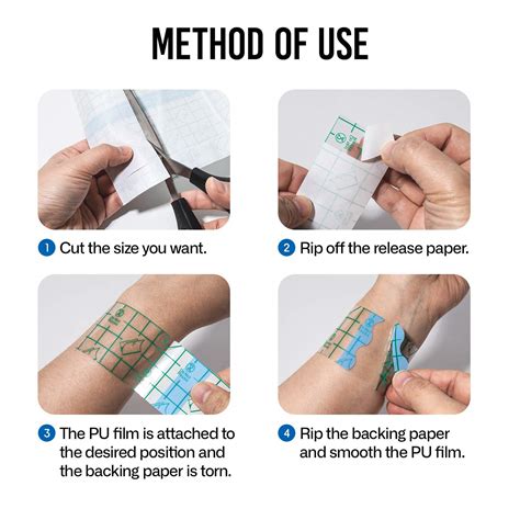 Tattoo Aftercare Bandage In X Yd Roll Waterproof Tape For