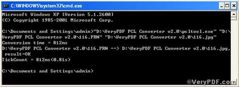 How To Convert Prn To Via Command Line VeryPDF Knowledge Base