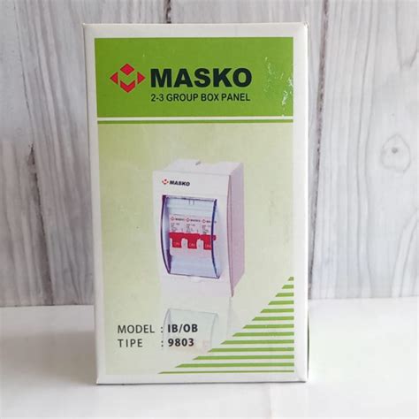 Jual Box Mcb Group Masko Grup Ob Ib Inbow Outbow Shopee Indonesia