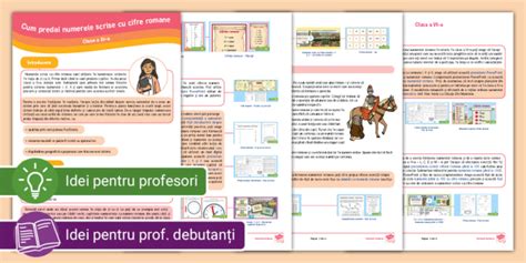 Cum Predai Numerele Scrise Cu Cifre Romane Idei Pentru Profesori