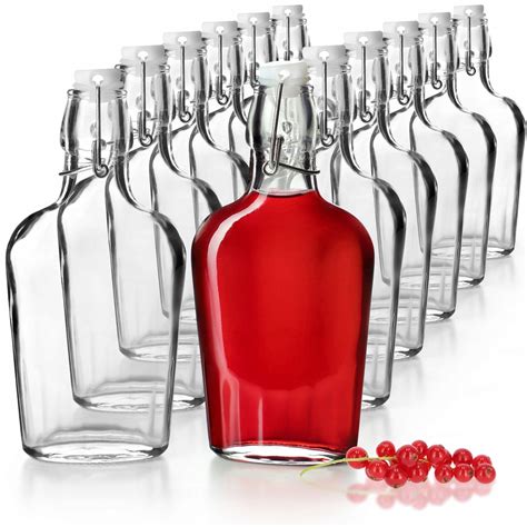 KADAX Szklane Butelki 250ml Na Nalewki Bimber 12x KADAX Sklep EMPIK