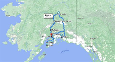 2 Week Alaska Road Trip Itinerary Guide