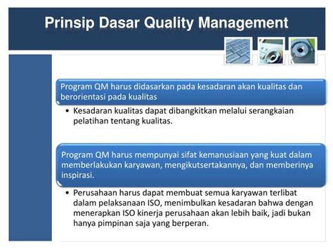 Prinsip Dasar Quality Management System Yang Harus Diketahui Riset
