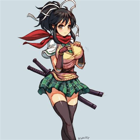 Asuka Senran Kagura And More Drawn By Bara Totocos Danbooru