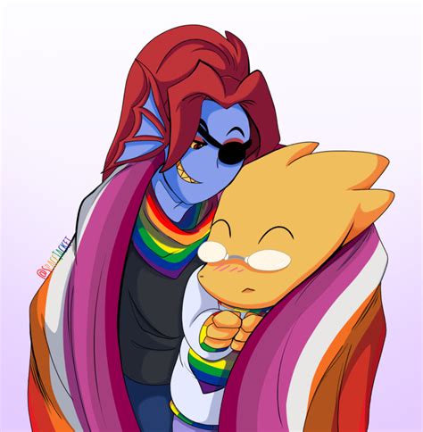 Shannon Ng Alphys And Undynes Love