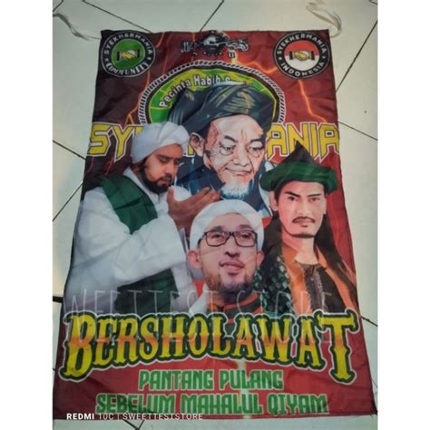 Jual BENDERA MAJELIS 120X80 FULL PRINTING TERLARIS DAN TERMURAH DAN